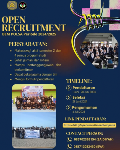BEM POLSA: OPEN RECRUITMENT 2023